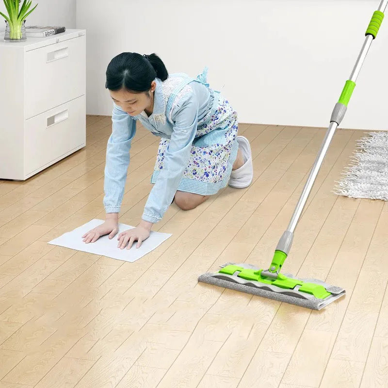 Fiber Swabs Flexi Reach Spin Mop– Leccio - Small improvements in life