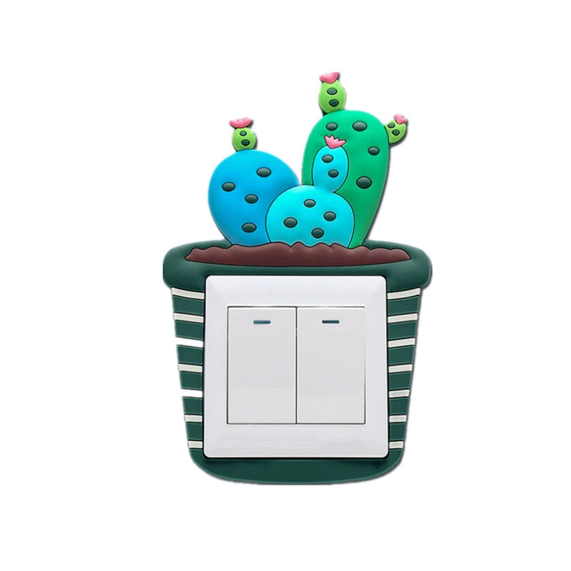 3D Silicone Luminous Wall Switch Sticker– Leccio - Small improvements ...