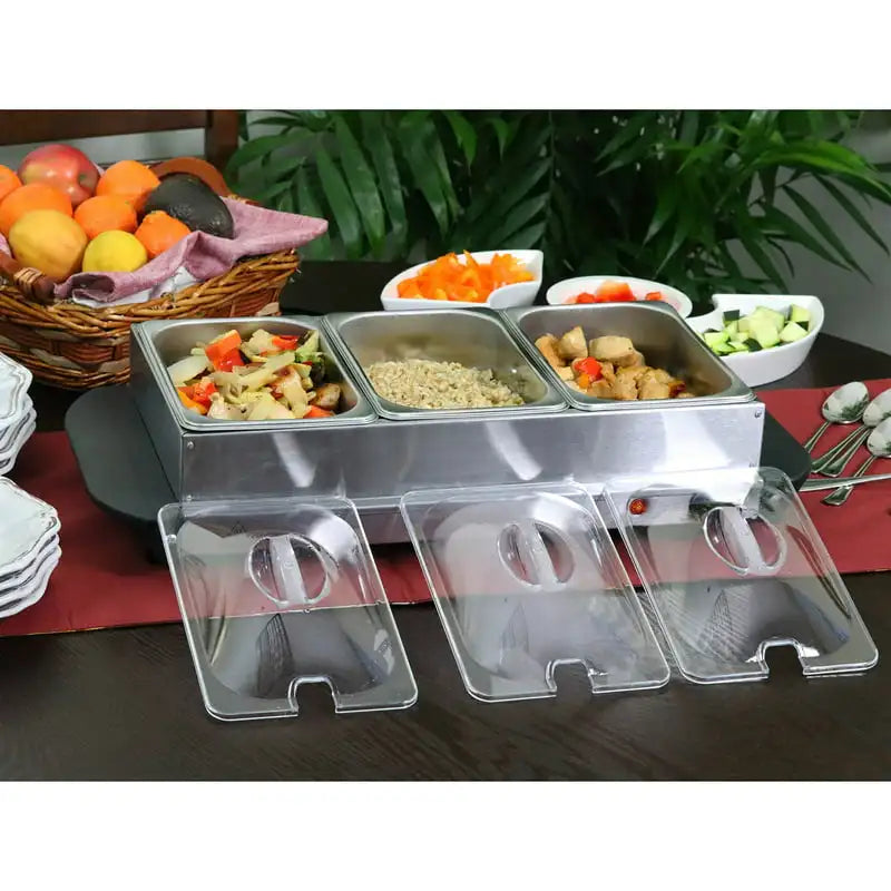 Section Buffet Server & Food Warmer– Leccio - Small improvements in life