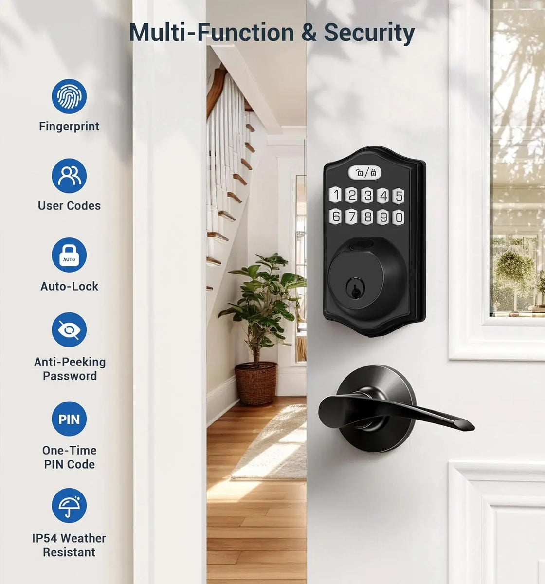 KeyGuard Pro Smart Deadbolt Lock– Leccio - Small improvements in life