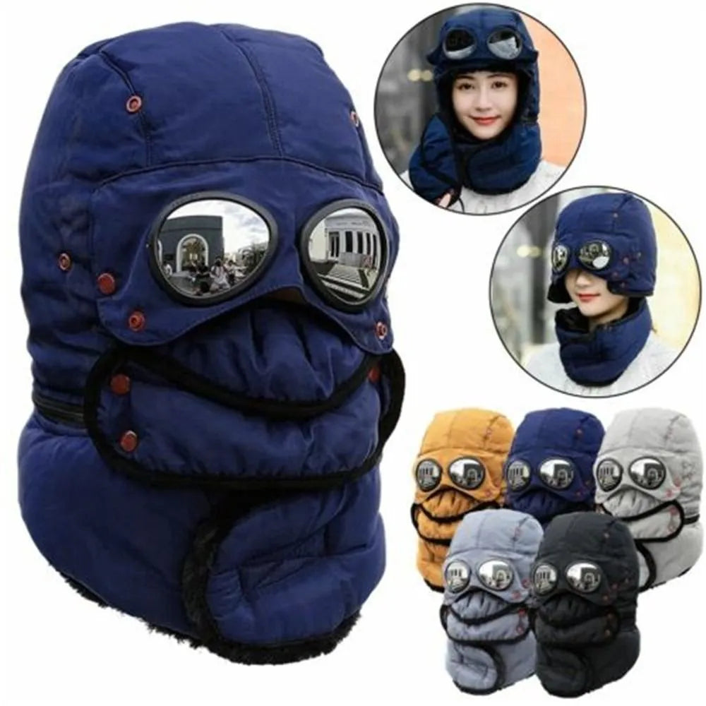 Unisex Winter Full Face Hat– Leccio - Small improvements in life