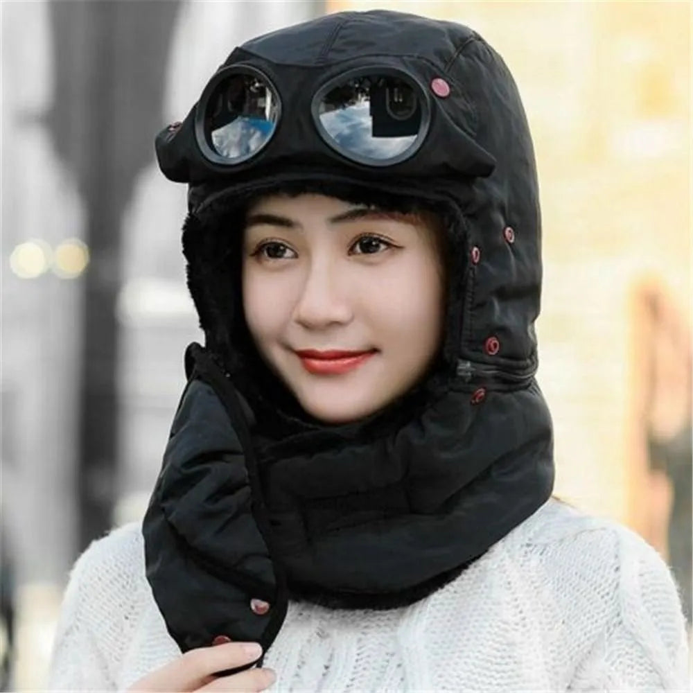 Unisex Winter Full Face Hat– Leccio - Small improvements in life