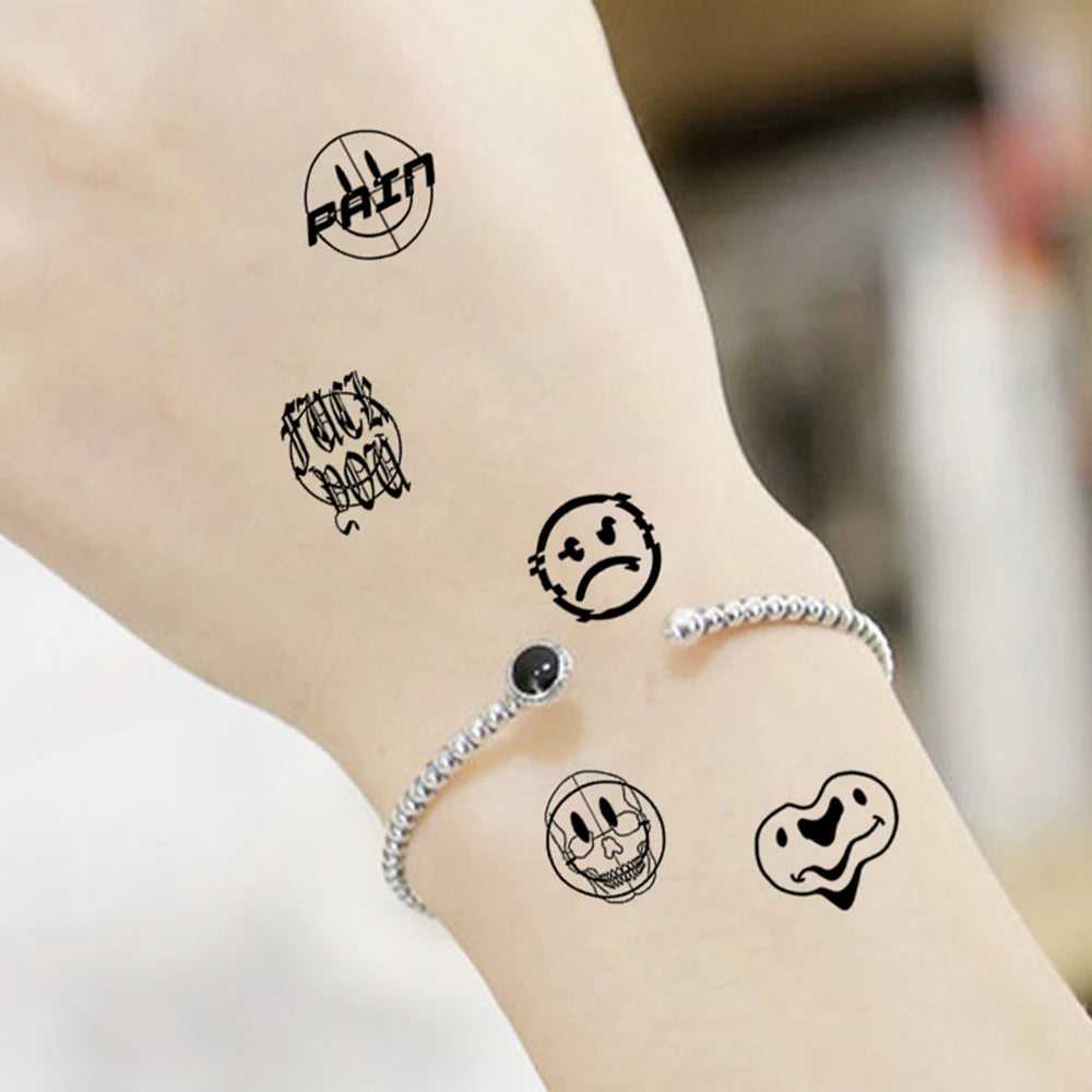 10pcs Waterproof Temporary Finger Tattoo– Leccio - Small improvements ...
