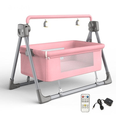 Electric Baby Rocking Crib– Leccio - Small improvements in life